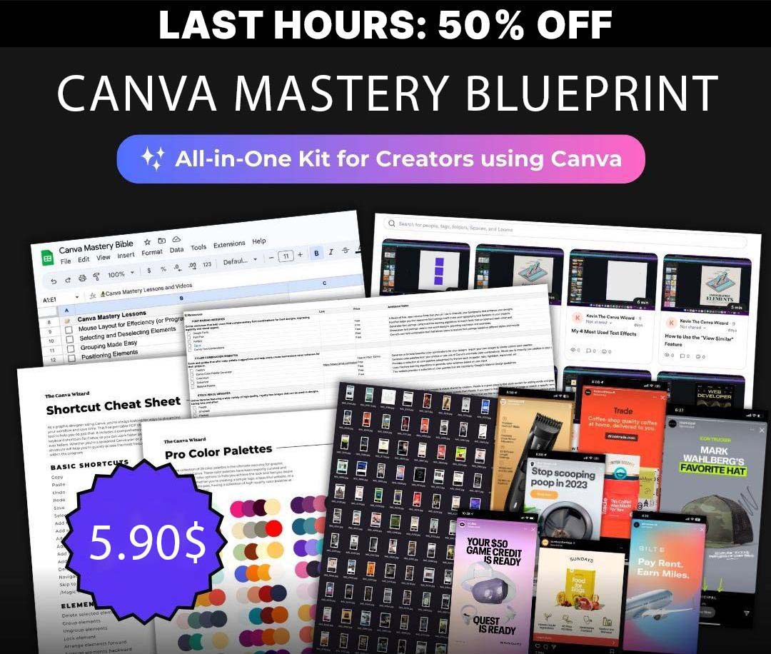 Canva Mastery Blueprint-(50%OFF)